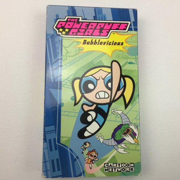 Media | Vhs Cartoon Network The Powerpuff Girls Bubblevicious Tape 5 ...